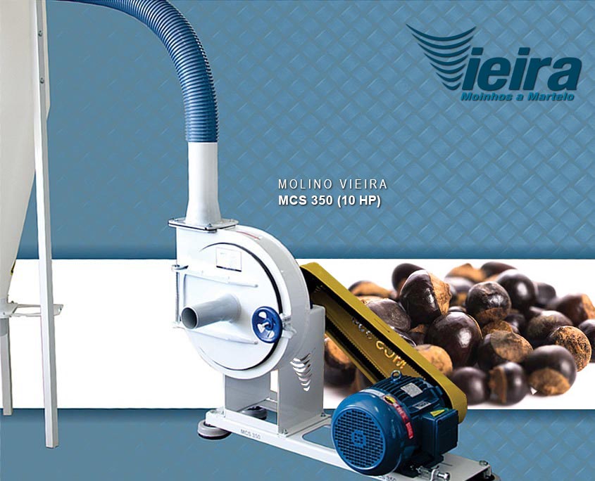 Molino para Guaraná en Polvo - Moinhos Vieira