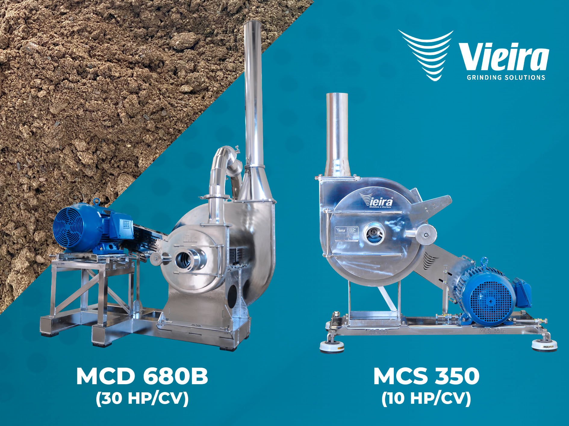 Mill for Blood Flour with Feathers – Moinhos Vieira